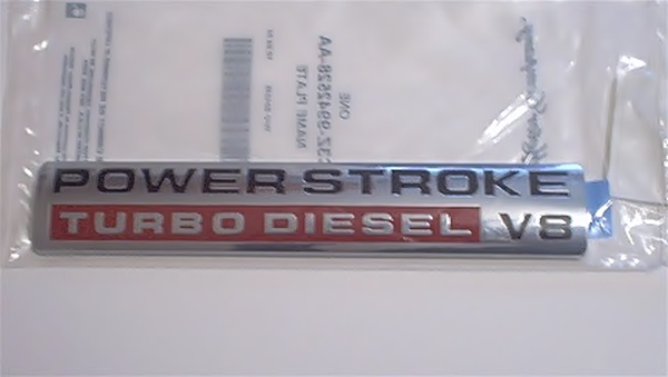 Ford 2005 Power Stroke Turbo Diesel door emblem