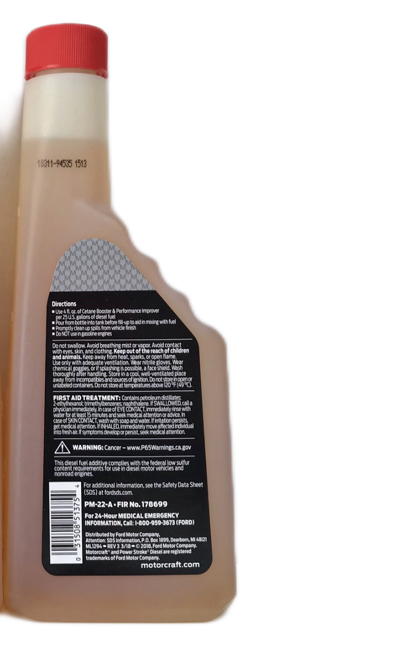 Motorcraft PM-22A diesel Cetane Booster Performance Improver