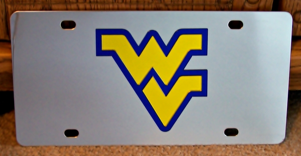 West Virginia Mountaineers vanity license plate car tag