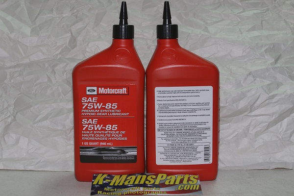 Motorcraft axle fluid premium lubricant XY-75w85-QL