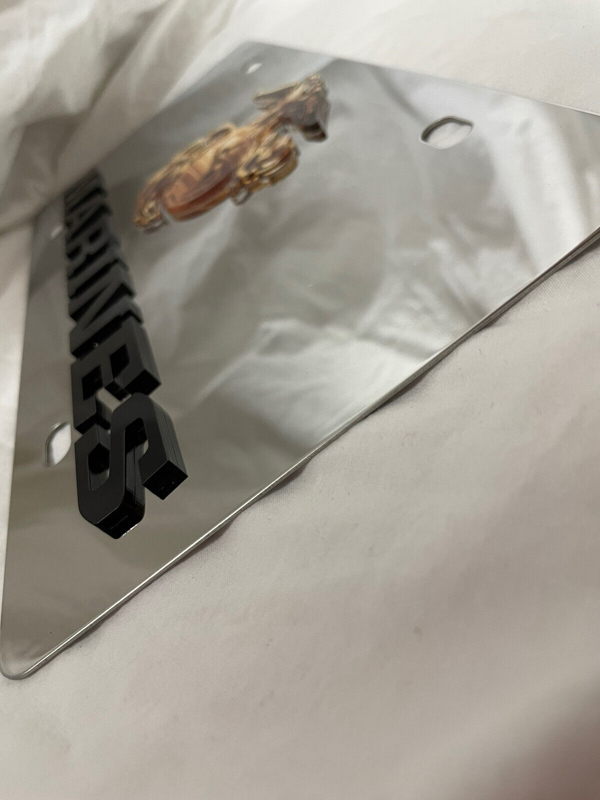 USMC Marines Enlisted Insignia vanity license plate car tag